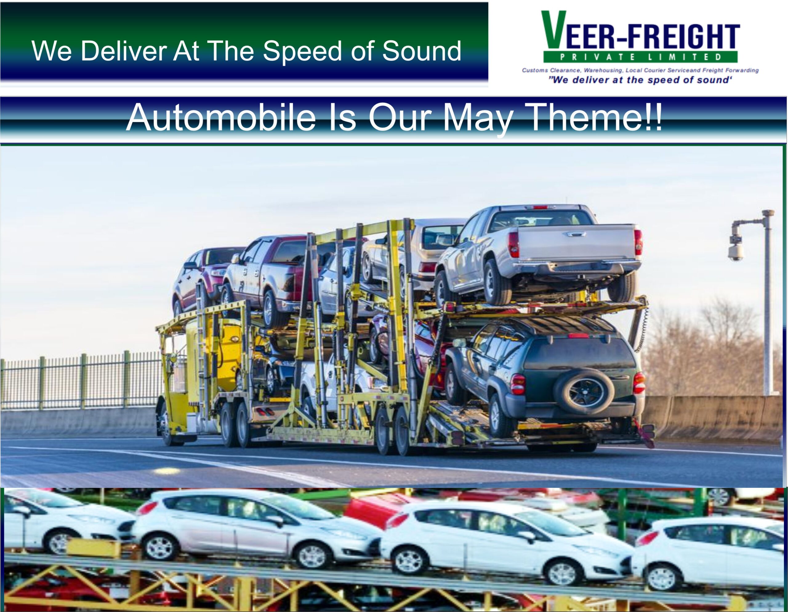 Automobile is our May theme! - Veer-Freight