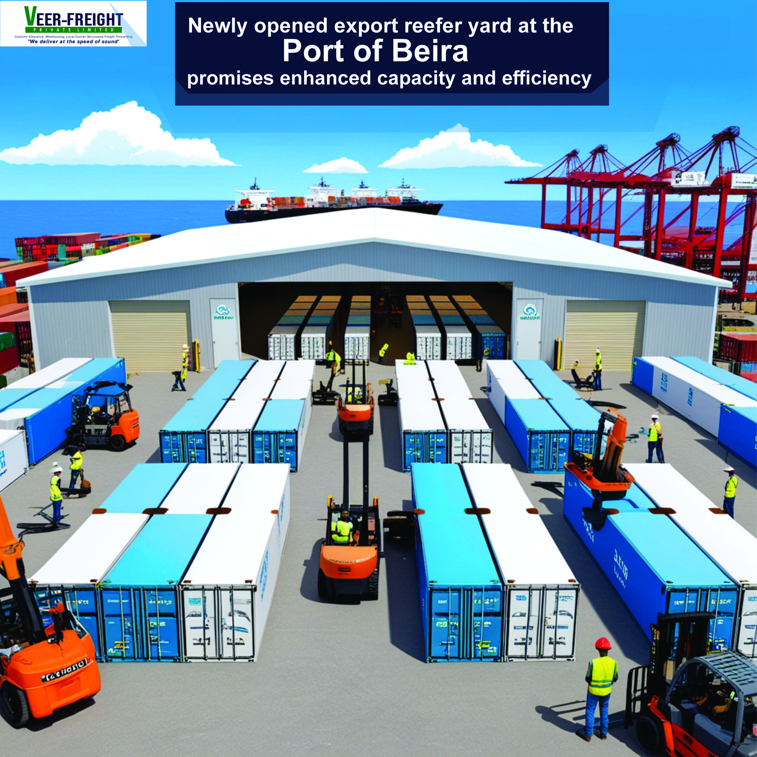 New Export Reefer Yard Opens in the Port of Beira: Transformative ...
